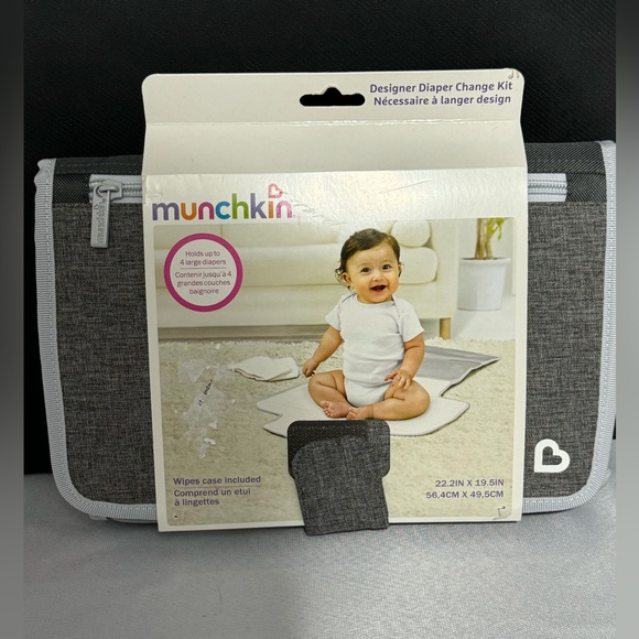 Munchkin | Accessories | New Munchkin 158 Portable Designer Diaper ...